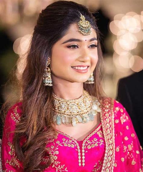 50 Reception Indian Bridal Hairstyle 2025 Indian Tailoringinhindi