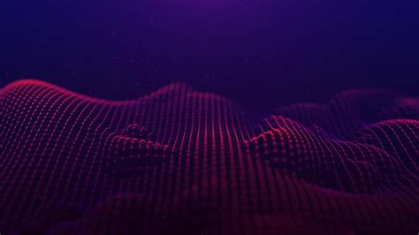 Premium Photo Futuristic Glowing Wave The Concept Of Big Data Network