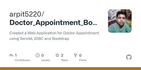 Github Arpit5220doctorappointmentbookingsystem Created A Web