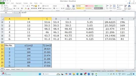 how to plot a graph using ms excel for flat spiral spring to determine y youtube