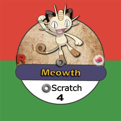 Pokemon Master Trainer Rpg Pink Team R Meowth By Californiajonas On