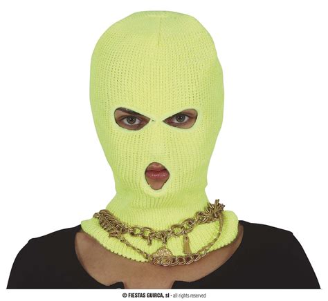 Skimuts Bivak Neon Geel Feestbazaar Nl