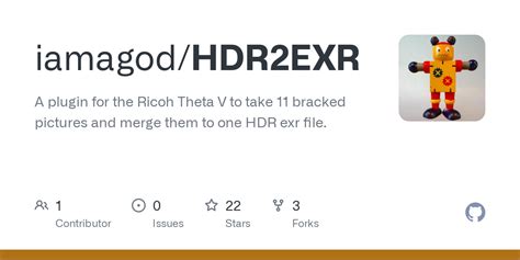 GitHub Iamagod HDR2EXR A Plugin For The Ricoh Theta V To Take 11