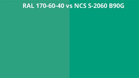 Ral 170 60 40 Vs Ncs S 2060 B90g Ral Colour Chart Uk