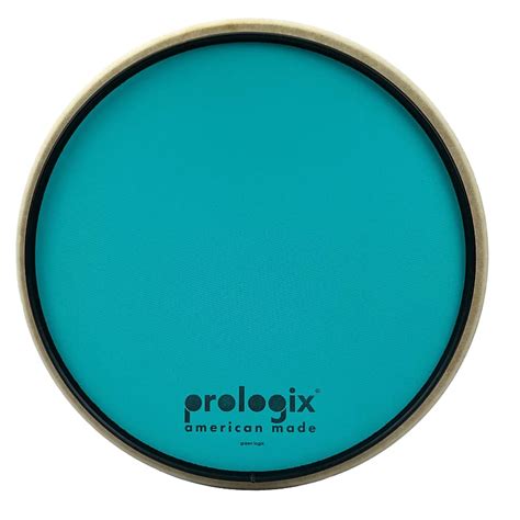 Prologix Percussion Green Logix Traditional Practice Pad Reverb