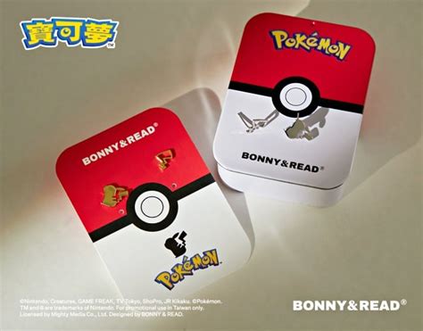 Bonnyandread精靈寶可夢20聯名開賣！皮卡丘項鍊＋卡比獸耳環＋百變怪飾品盤 Bonnyandread精靈寶可夢、bonnyandread聯名