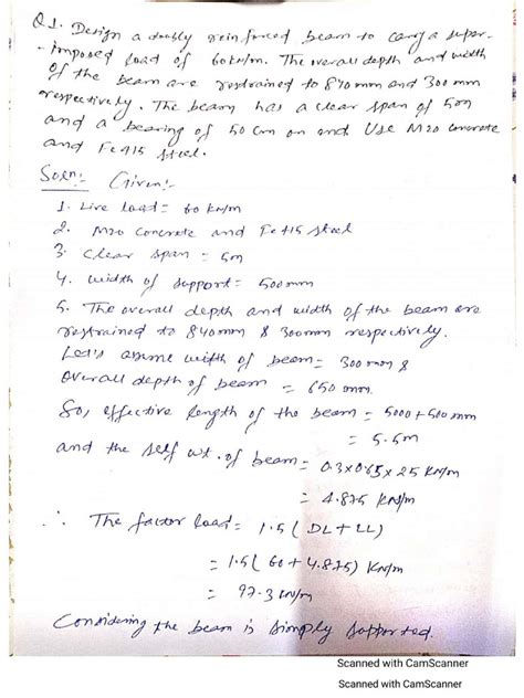 Ankit Structural Design Practice Pdf