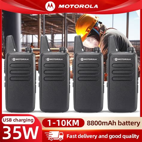 Cod Motorola C1 Mini Radio Walkie Talkie Long Range Uhf Two Way Radio