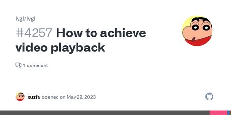 How To Achieve Video Playback · Issue 4257 · Lvgllvgl · Github