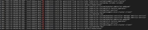 no dnsendpoint created · issue 1345 · kubernetes retired kubefed · github