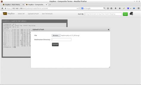 Keybox A Web Based Ssh Console To Manage Multiple Ssh Sessions