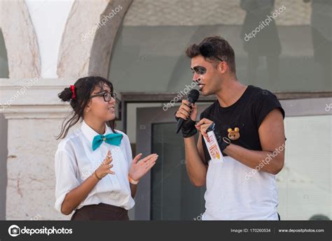 Geek Nerd Stage Performance Stock Editorial Photo © Membio 170260534
