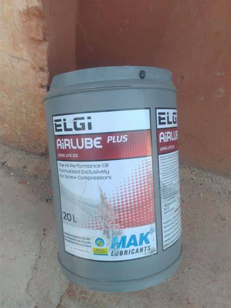 Air Lube Xd Elgi Screw Compressor Oil At ₹ 510litre Rotary Screw