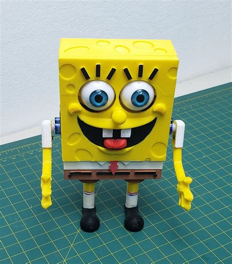 Animatronic Spongebob 3d Model By Hendrikxworkshop On Thangs