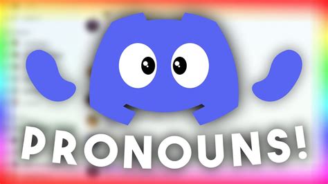 PRONOUNS Have ARRIVED In DISCORD YouTube
