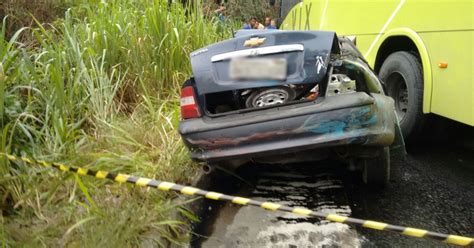 G1 Uma Pessoa Morre E Outra Fica Ferida Em Acidente Na Es 010 Em