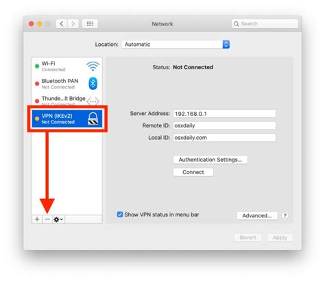 How To Delete Vpn From Mac