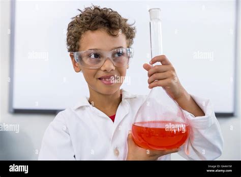 Male Scientist Liquid Flask Hi Res Stock Photography And Images Alamy