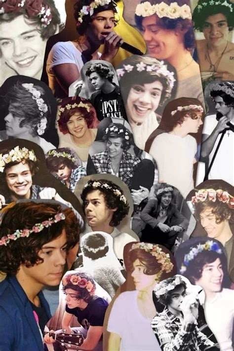 Harry Styles Flower Crown Tumblr