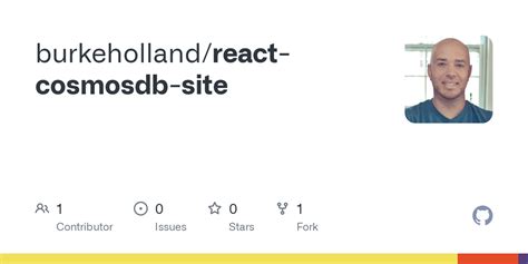 GitHub Burkeholland React Cosmosdb Site