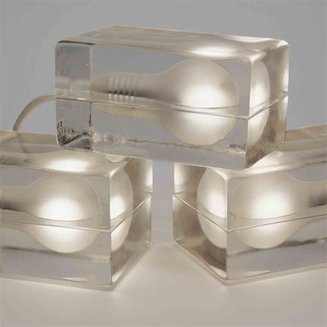 Video Block Lamp By Harri Koskinen Is A Homage To Edison Lightbulb