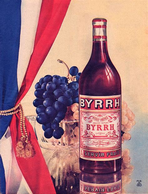 ans d histoire de la publicité dans Paris Match Marque Byrrh Numéro de Juillet