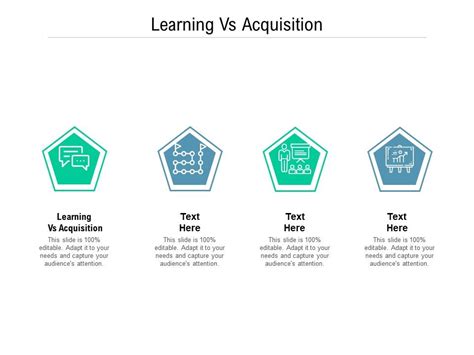 Learning Vs Acquisition Ppt Powerpoint Presentation Portfolio Guidelines Cpb Presentation