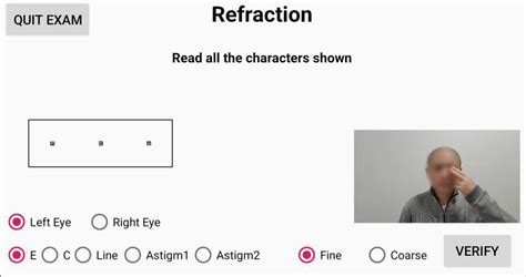 Subjective Refraction Test Using A Smartphone For Vision Screening