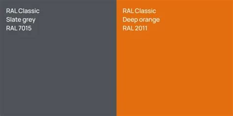 Ral Classic Slate Grey Vs Ral Classic Anthracite Grey Comparison