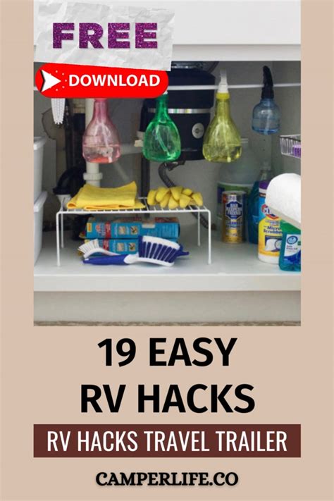 19 Easy Rv Hacks That You Ll Love Artofit