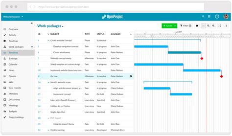 Open Project 7 Pms Openproject Tool Webnori Labs