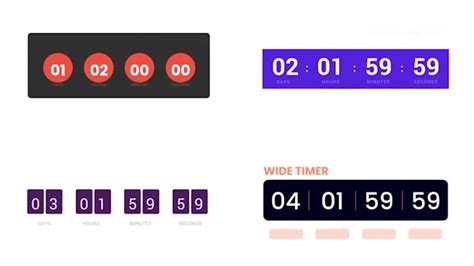 Create Awesome Countdown Timer By Jhonny600 Fiverr