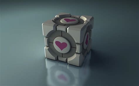 Companion Cube By Kevkaz On Deviantart