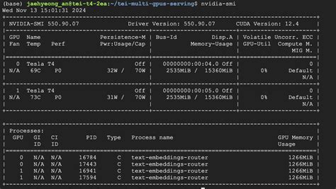 멀티 GPU로 TEI Text Embeddings Inference 성능 향상하기