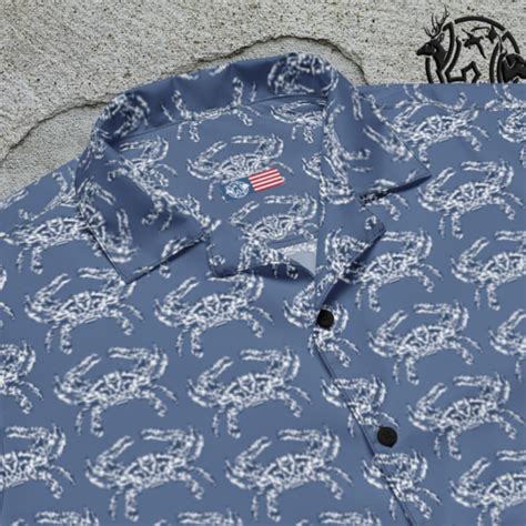 Sc Crab Unisex Button Shirt Windsor Wildlife