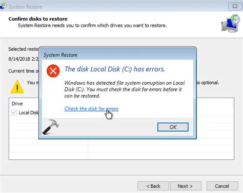 how to fix windows has detected file system corruption on local disk c error rene e laboratory