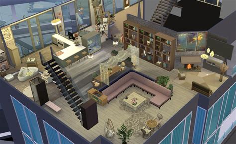 Sims 4 — On 701 Zenview Dreamy Funky Colorful Living Room