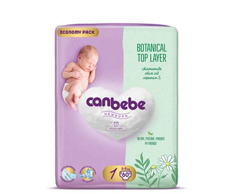 Canshop Ge Canbebe N1 ბავშვის საფენი 2 5კგ
