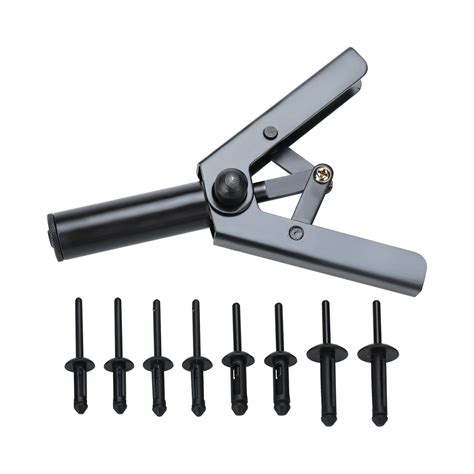 Btshub 41pc Assorted Plastic Riveter Rivet Gun Quick Set Hand Tool