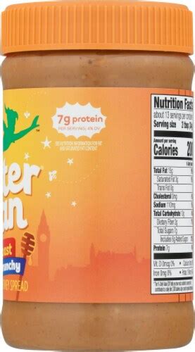 Peter Pan® Honey Roast Crunchy Peanut Butter 163 Oz Kroger