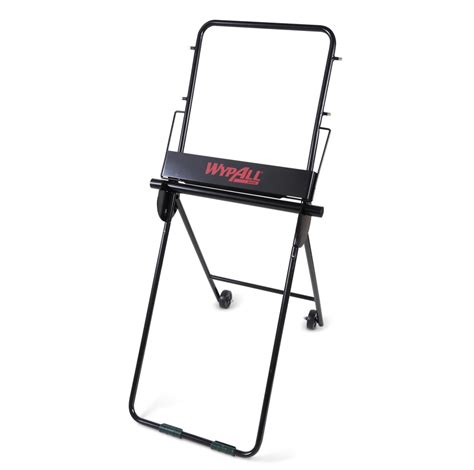 WYPALL Floor Mount Steel Jumbo Roll Wiper Dispenser Black 43 7 X 67 3