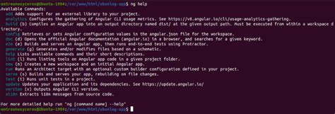 Angular Cli Desarrolla Aplicaciones Angular En Ubuntu Linux Os Net