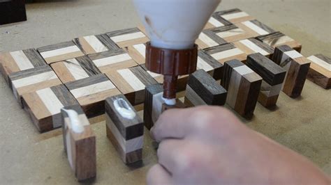 Handcrafted 100 Piece Segmented Cutting Board 13 Steps With