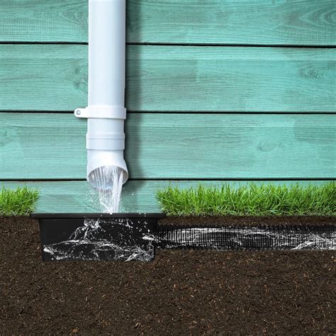Buy Lfutari Rain Gutter Downspout Extensions Flexible No Dig Low