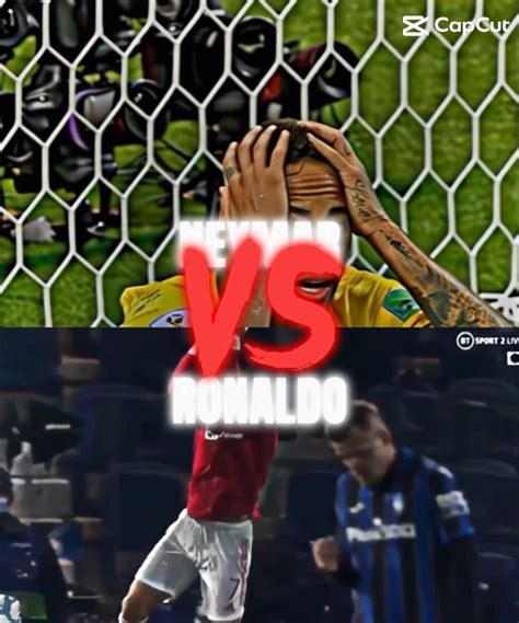 Neymar Vs Ronaldo🥶🐐🔥🗿 ️‍🔥 Football Viral Soccer Fypシ Blowup