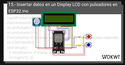 Esp32 Lcd Contador Wokwi Esp32 Stm32 Arduino Simulator