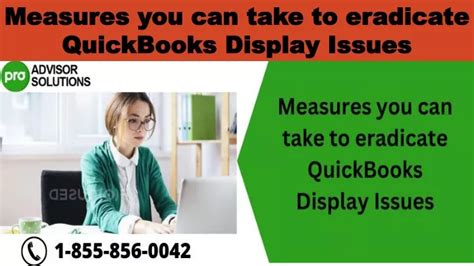 PPT Easy Troubleshooting Guide To Resolve QuickBooks Display Issues PowerPoint Presentation