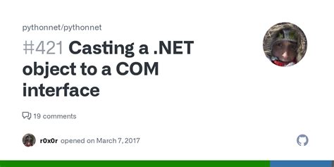 Casting A NET Object To A Interface Issue Pythonnet Pythonnet GitHub
