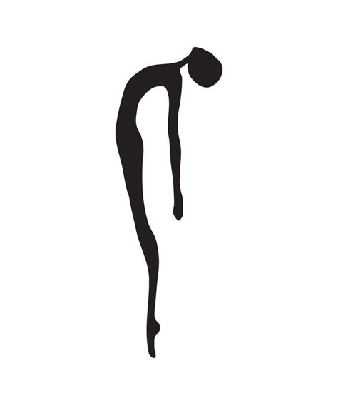 Graceful Feminine Silhouette 15006837 Vector Art At Vecteezy