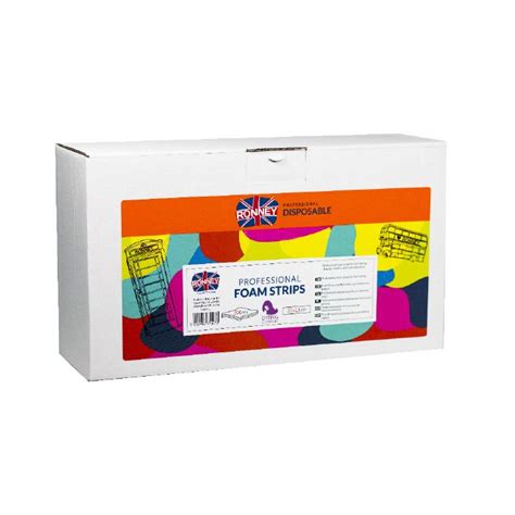 Ronney Profesjonalne Produkty Do Salonu Fryzjerskiego Foam Strips For Hair Dyeing